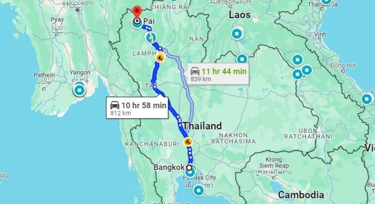Getting from Bangkok to Pai - Just In Travel
